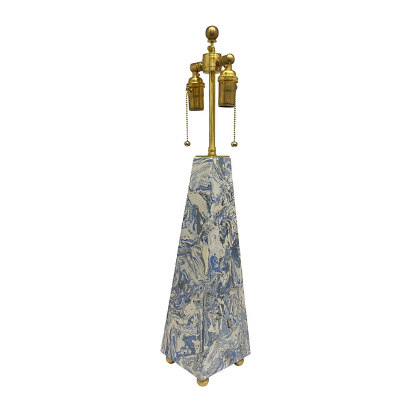 Lapis Scagliola Lamp – KRB