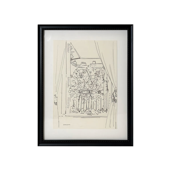 Charles Masson, The Balcony, Paris – KRB